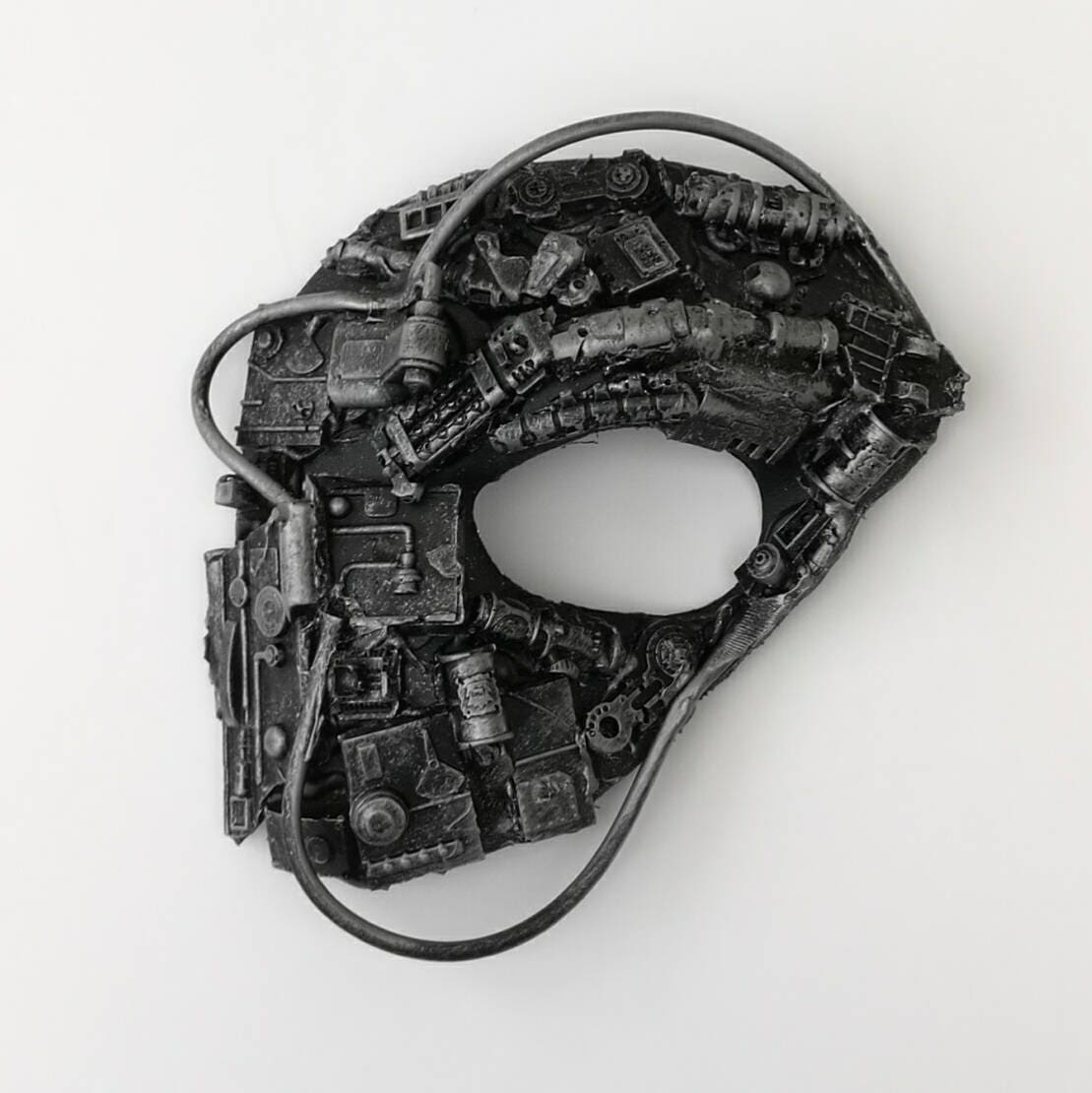 Cyberpunk Borg Style Mask. no Straps - Etsy