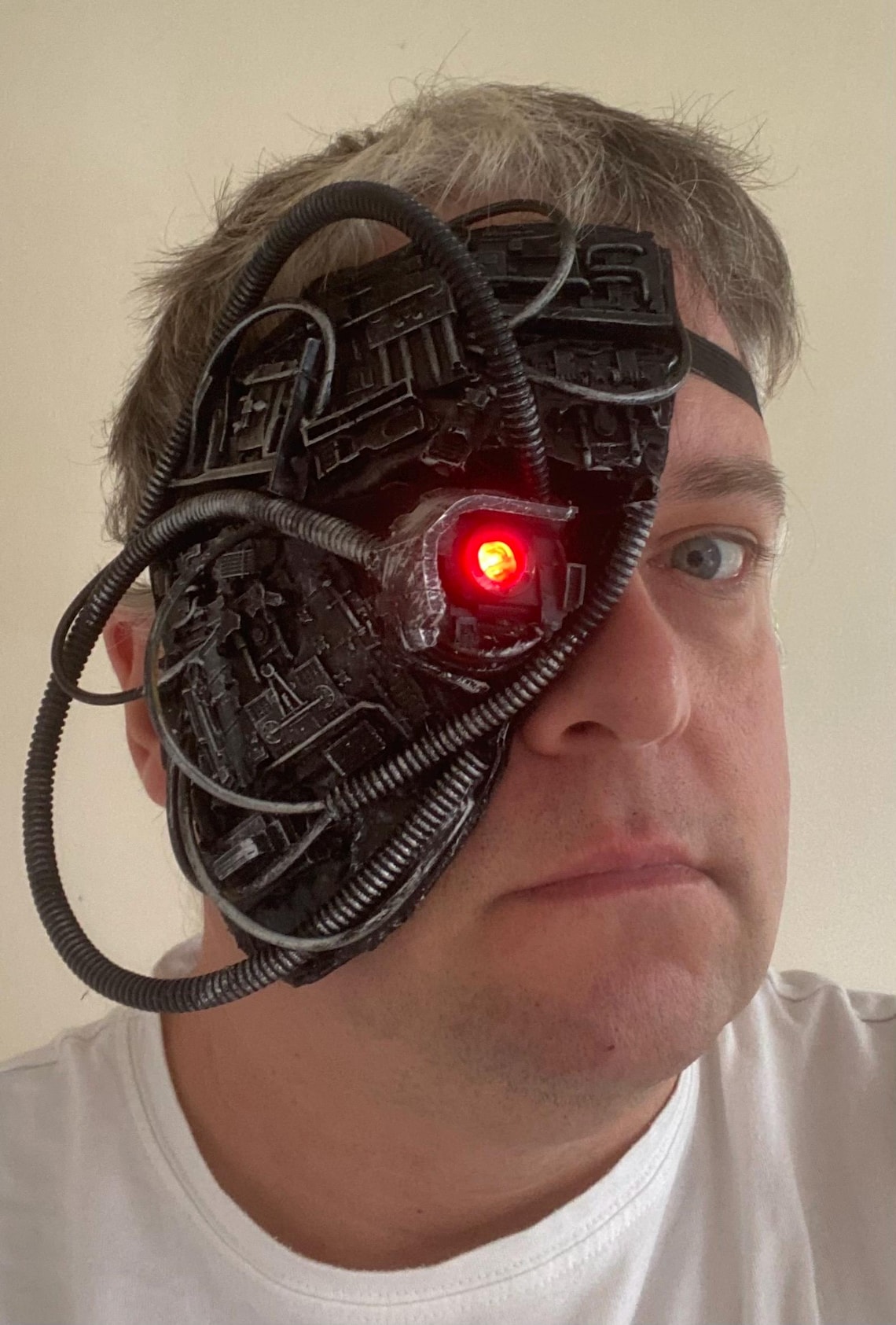 Cosplay Bionic Eye or Borg Style Mask. Left Sided - Etsy