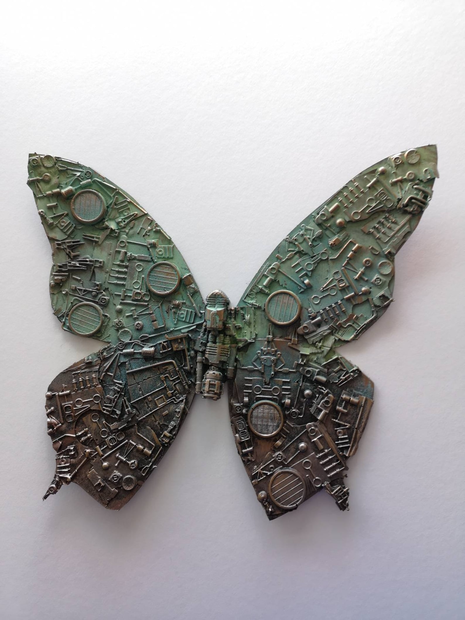 Cyber Butterfly. Wall Hung Art. | Etsy