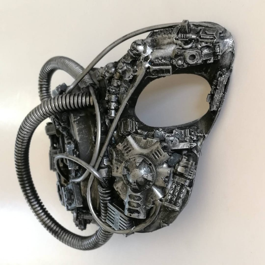 Star Trek Borg Steampunk / Techno Cyborg Mask Covered Ear - Etsy