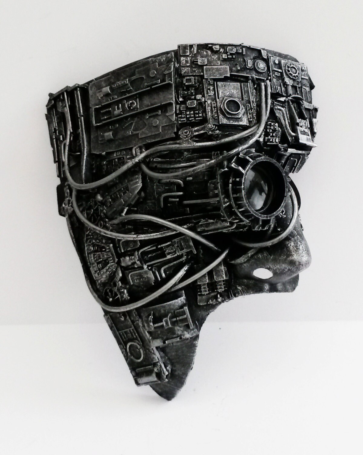 Cyberpunk Techno Bionic Eye Phantom Mascarade Mask Large. - Etsy UK