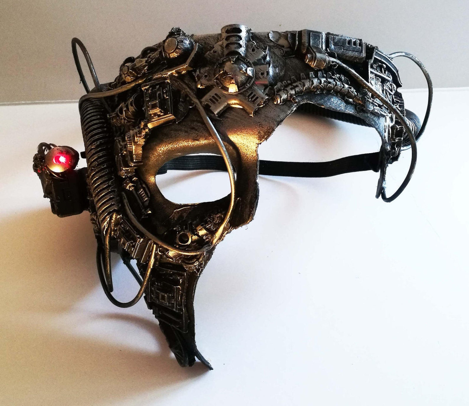 Borg Star Trek Cosplay Cyberpunk Mask Large, - Etsy
