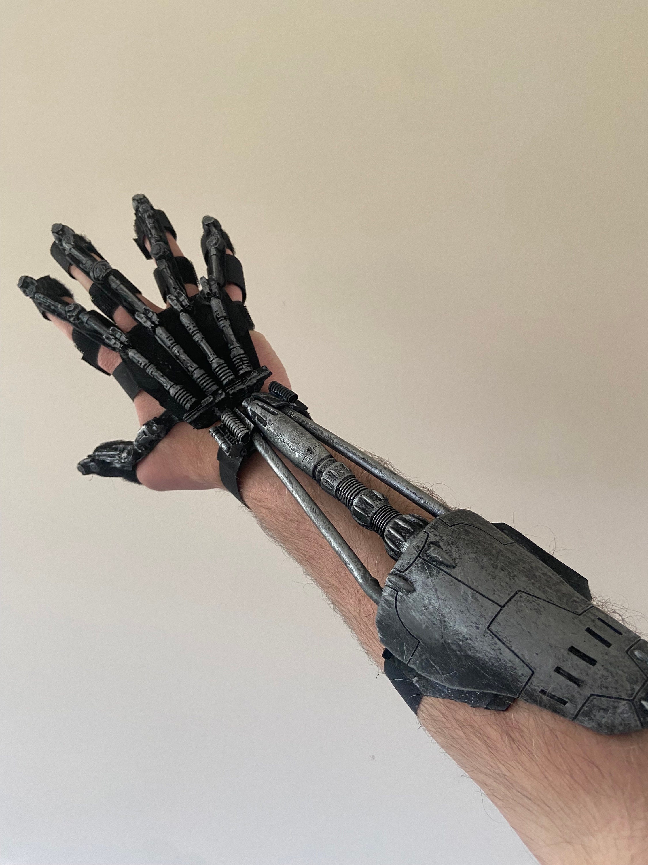 Terminator Robot Skeletal Arm, Cosplay Cyborg Costume Piece. - Etsy