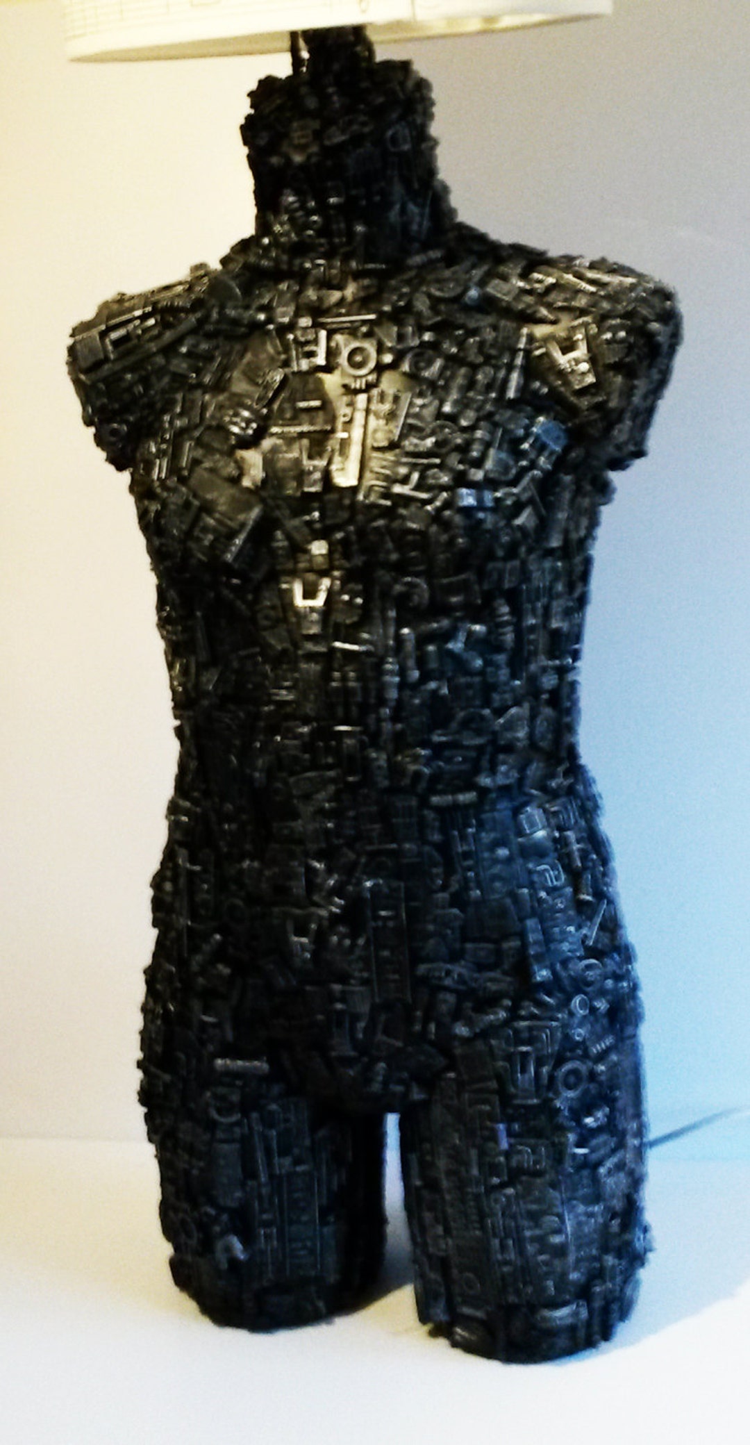 Techno Figure Lamp Base. - Etsy