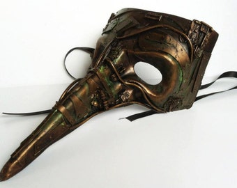 Steampunk Mask Venetian Mask With Bionic Eye | Etsy