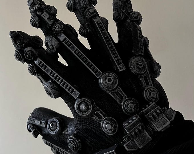 Cyberpunk Style Mecha Armor,exoskeleton Gloves,cyberpunk Cosplay ...