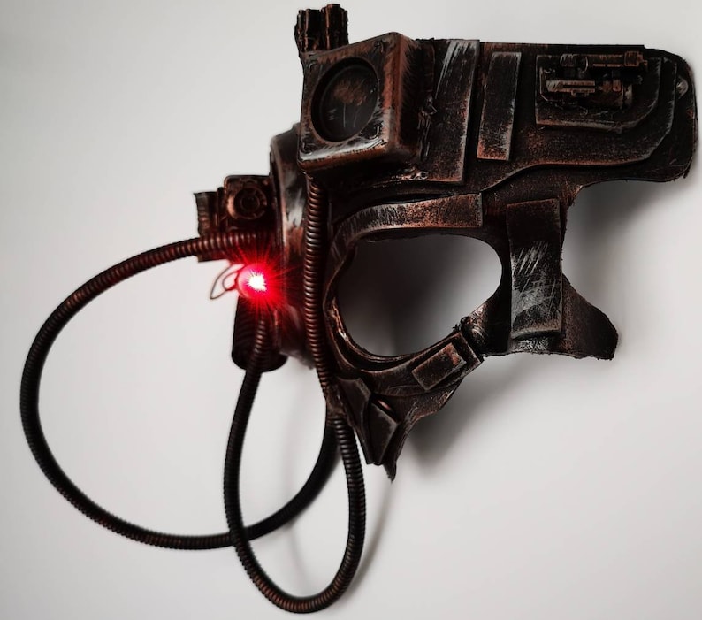 Borg Star Trek Pickard Locutus of Borg Cosplay Cyberpunk Mask - Etsy