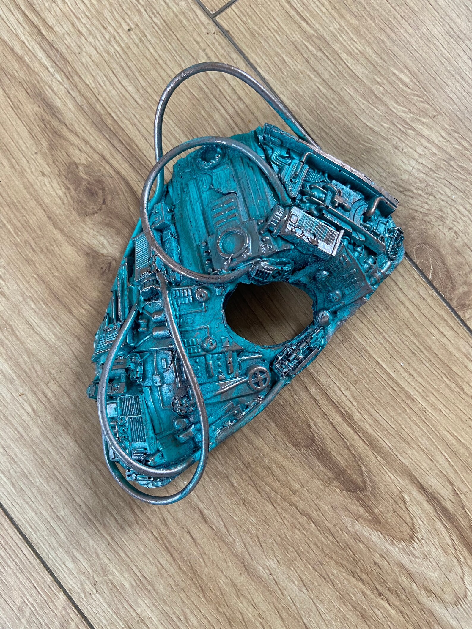 Cyberpunk Borg Style Mask. no Straps - Etsy