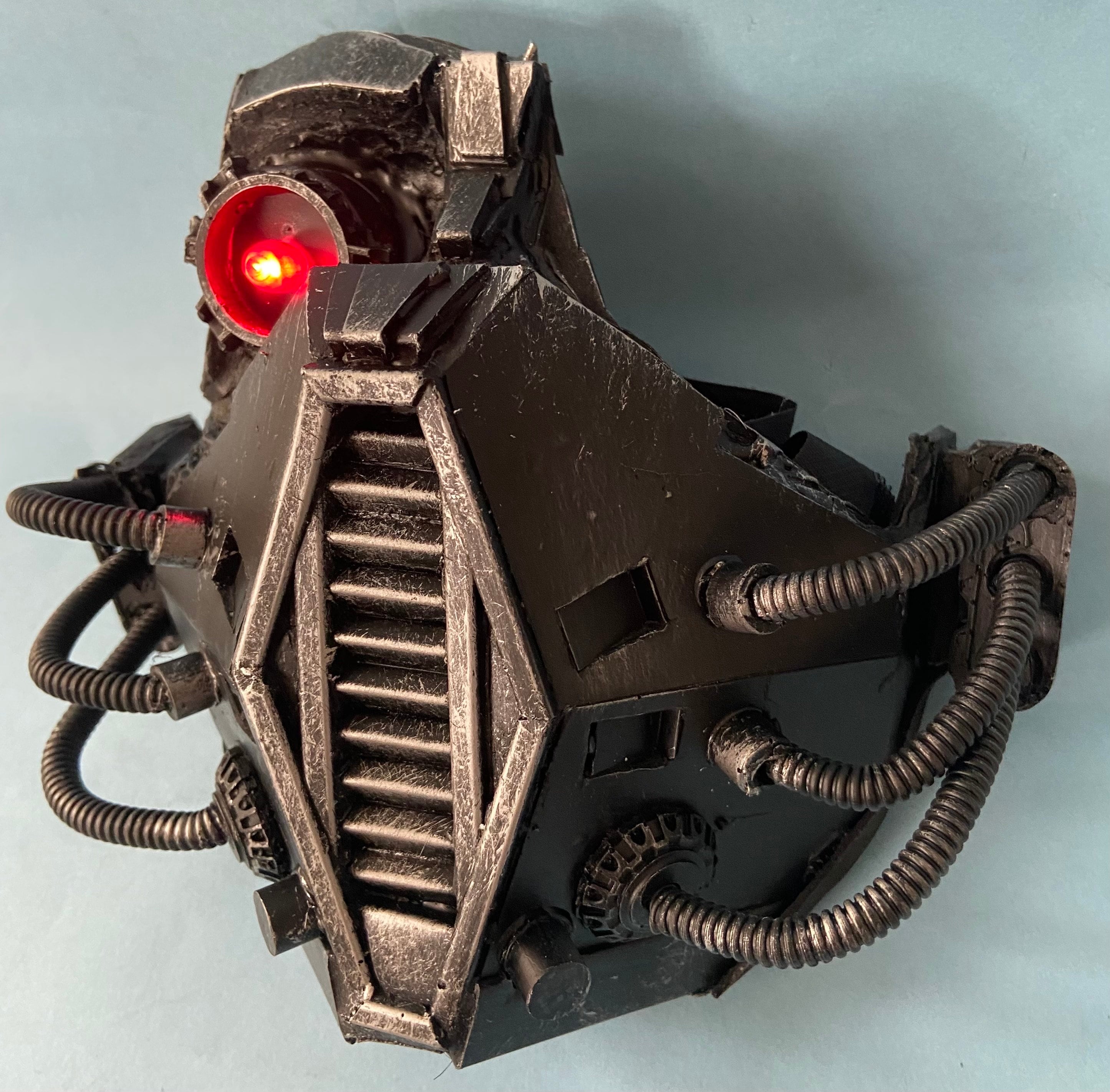 Star Wars Darth Malgus Inspired Resporator Mask With Bionic Eye Cosplay ...