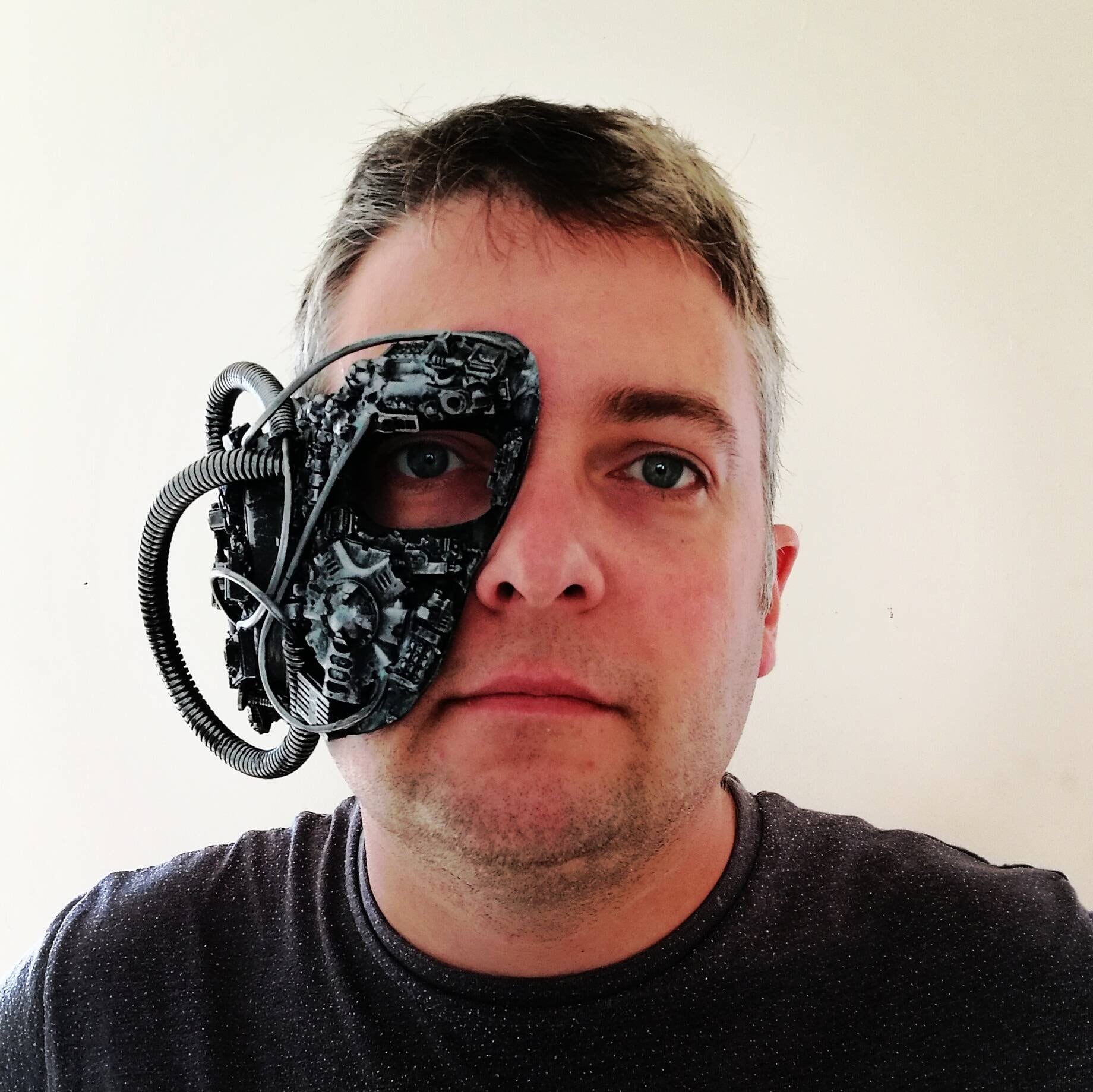 Star Trek Borg Steampunk / Techno Cyborg Mask Covered Ear - Etsy UK