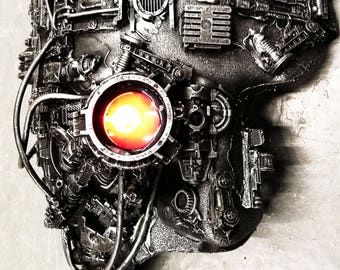 Borg star trek cosplay cyberpunk mask large