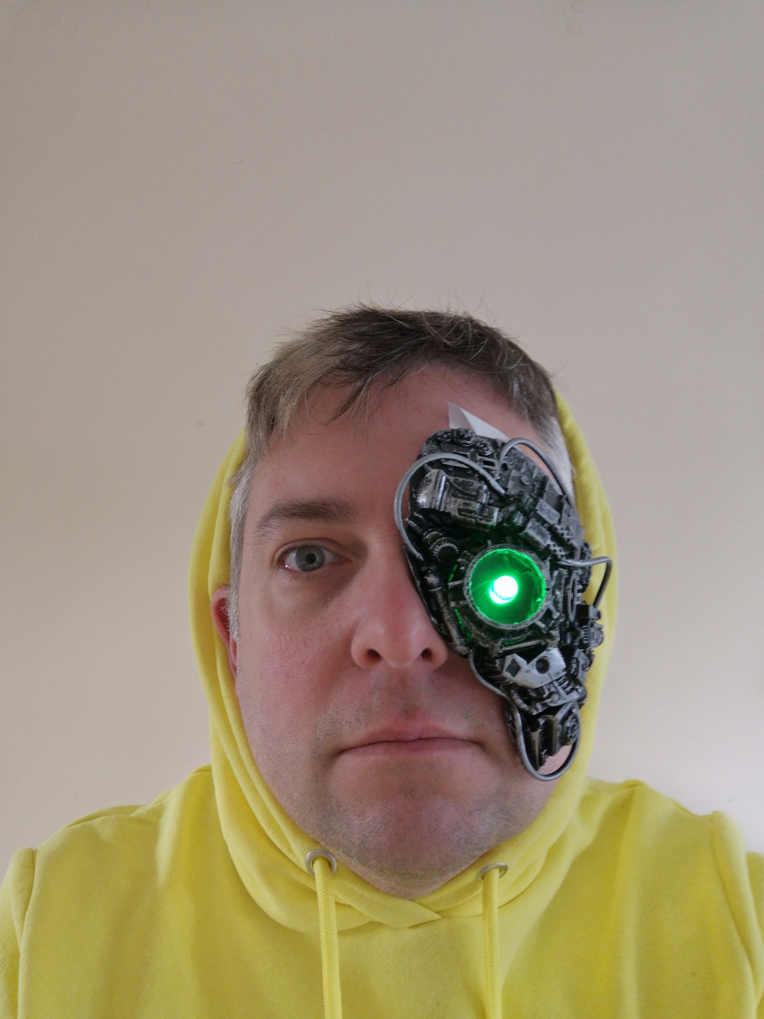 Eye Cyberpunk Borg Style Mask. (no Straps) Left Sided. - Etsy