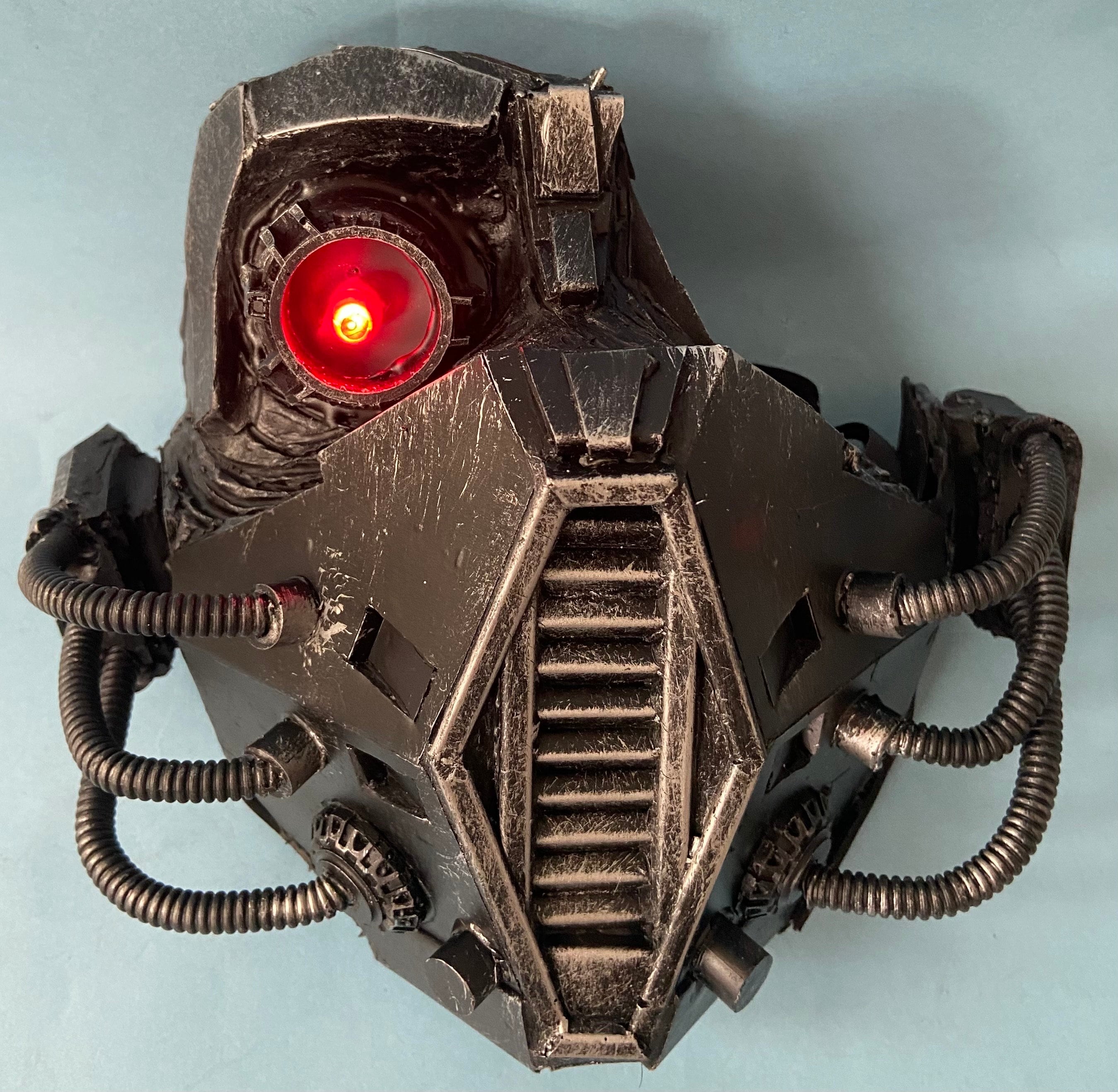 Star Wars Darth Malgus Inspired Resporator Mask With Bionic Eye Cosplay ...