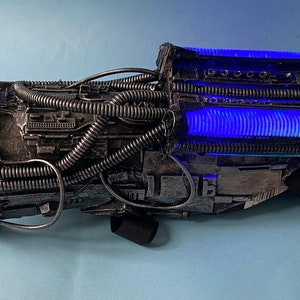 Large Plasma Blaster Gauntlet Cosplay Cyberpunk Cyborg Costume Arm. - Etsy