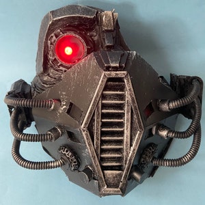Star Wars Darth Malgus Inspired Resporator Mask With Bionic Eye Cosplay ...