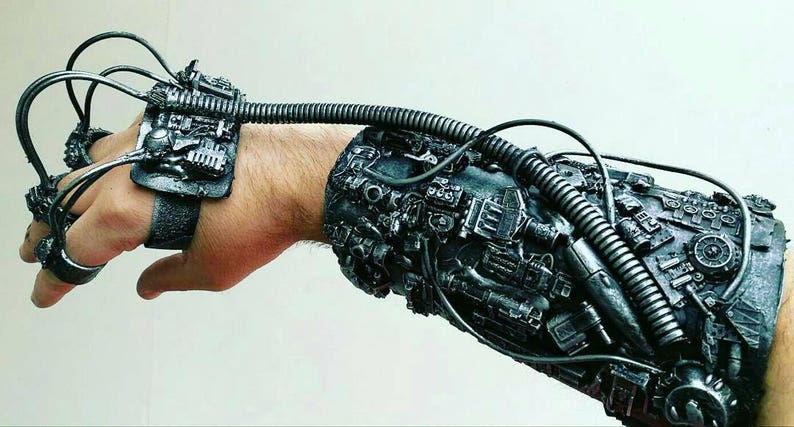 Star trek borg arm cosplay cyborg costume piece. | Etsy