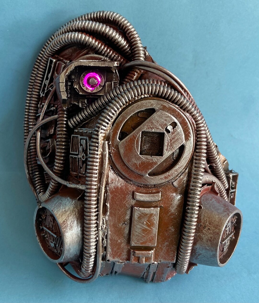 Cyberpunk Gang Resporator Mask With Bionic Eye Cosplay Piece 40k ...