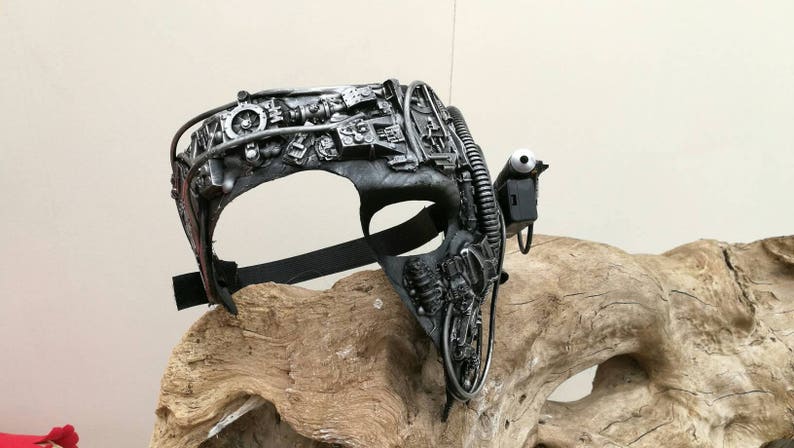 Borg Star Trek Cosplay Cyberpunk Mask Large - Etsy UK