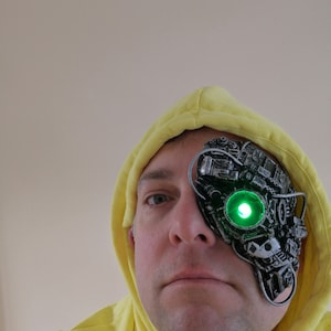 Eye Cyberpunk Borg Style Mask. (no Straps) Left Sided. - Etsy