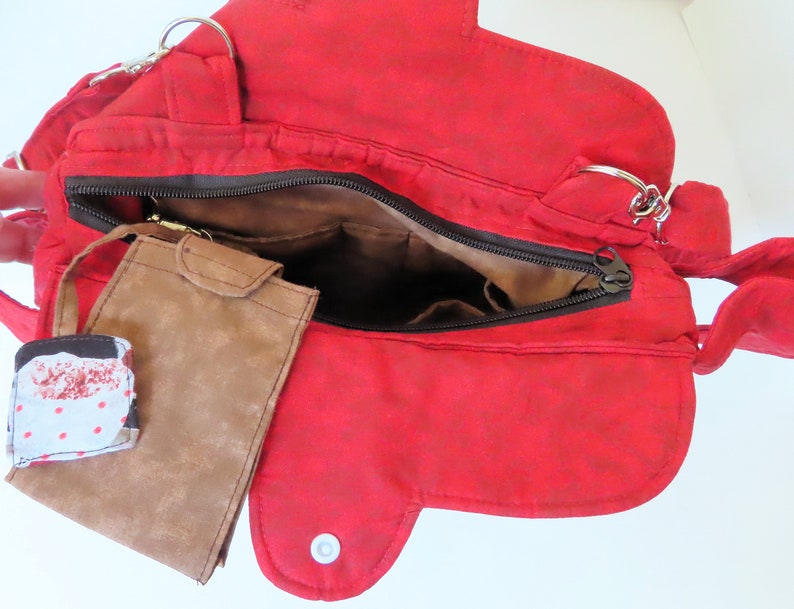 Designer Teapot Quilted Purse Eight Pockets Cross Body Bag - Etsy