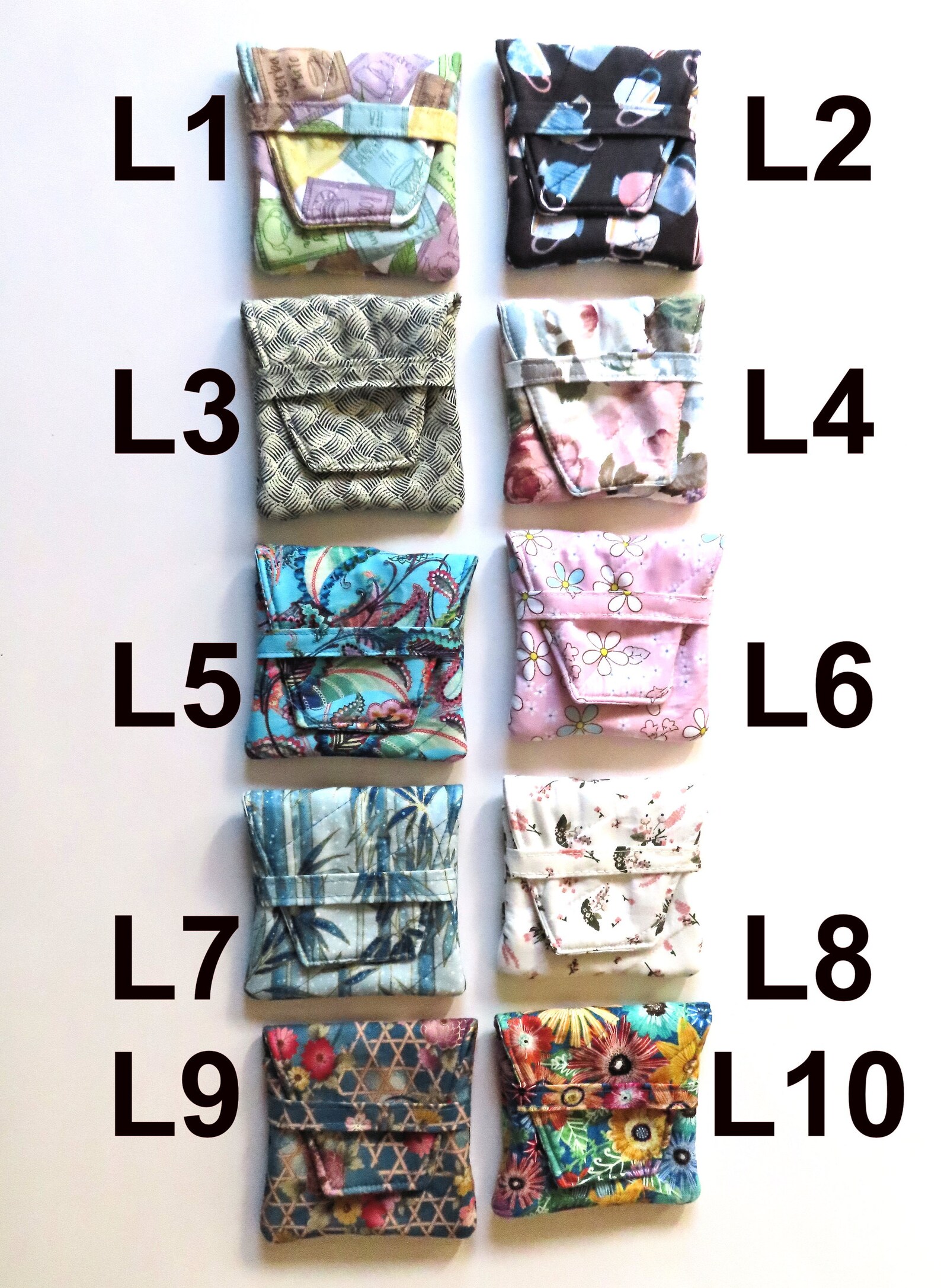 Large Teabag Shaped Tea Bag Wallet Quilted Handcrafted - Etsy