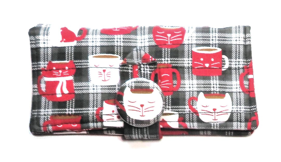 English Tea Time Quilted Tea Bag Wallet Includes 4 Tea Bags ...