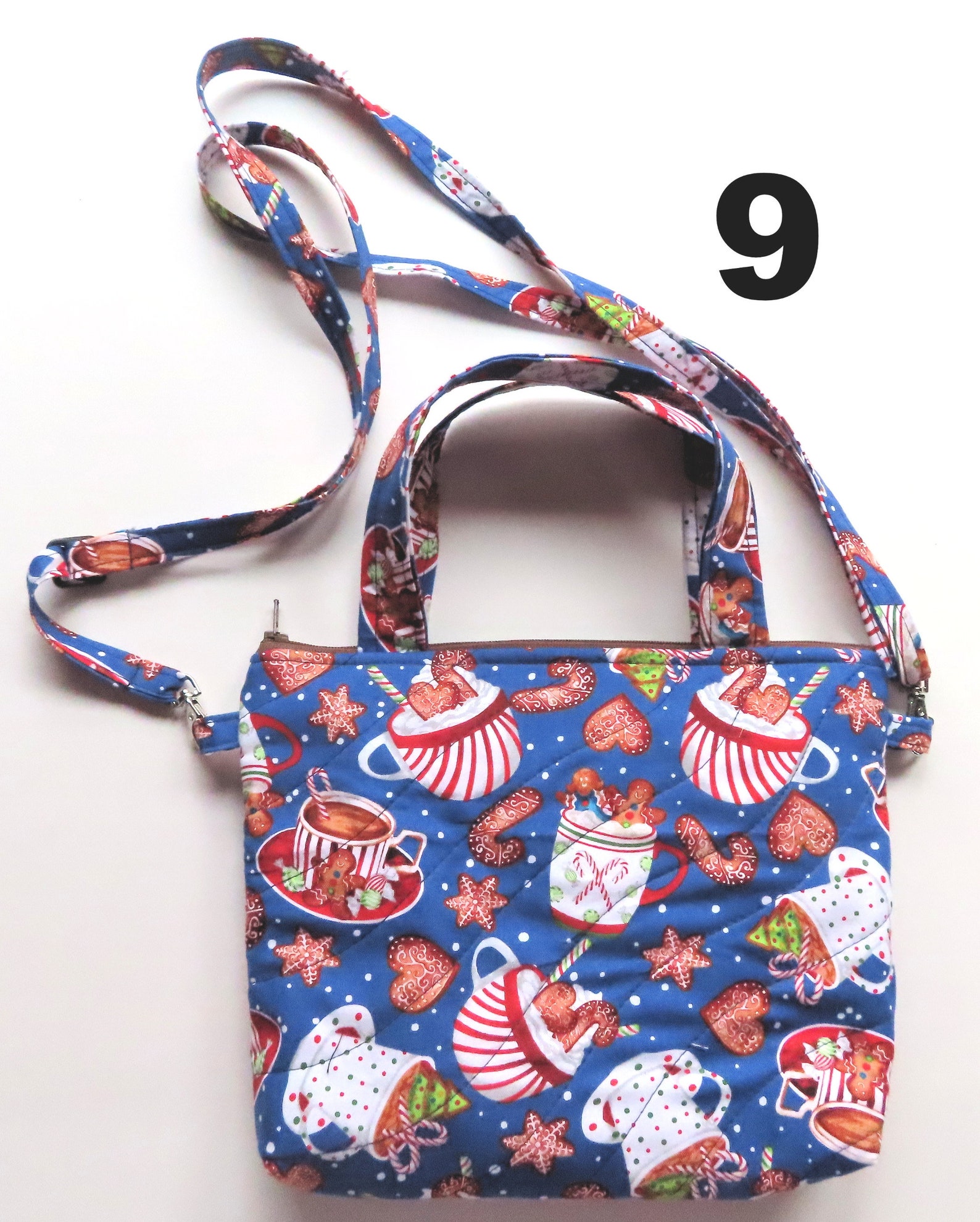 Quilted Small Purse With Adjustable Shoulder Strap Cross Body - Etsy