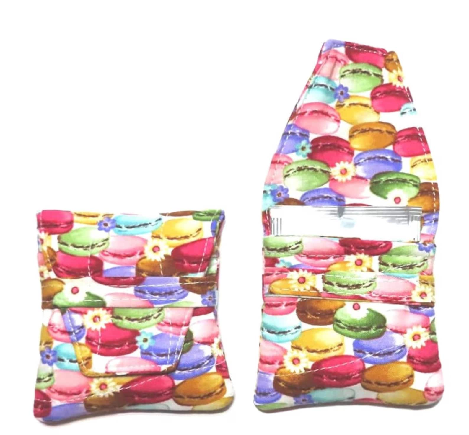 Quilted Tea Bag Wallet: Compact Tea Storage - Handmade Small Teabag ...