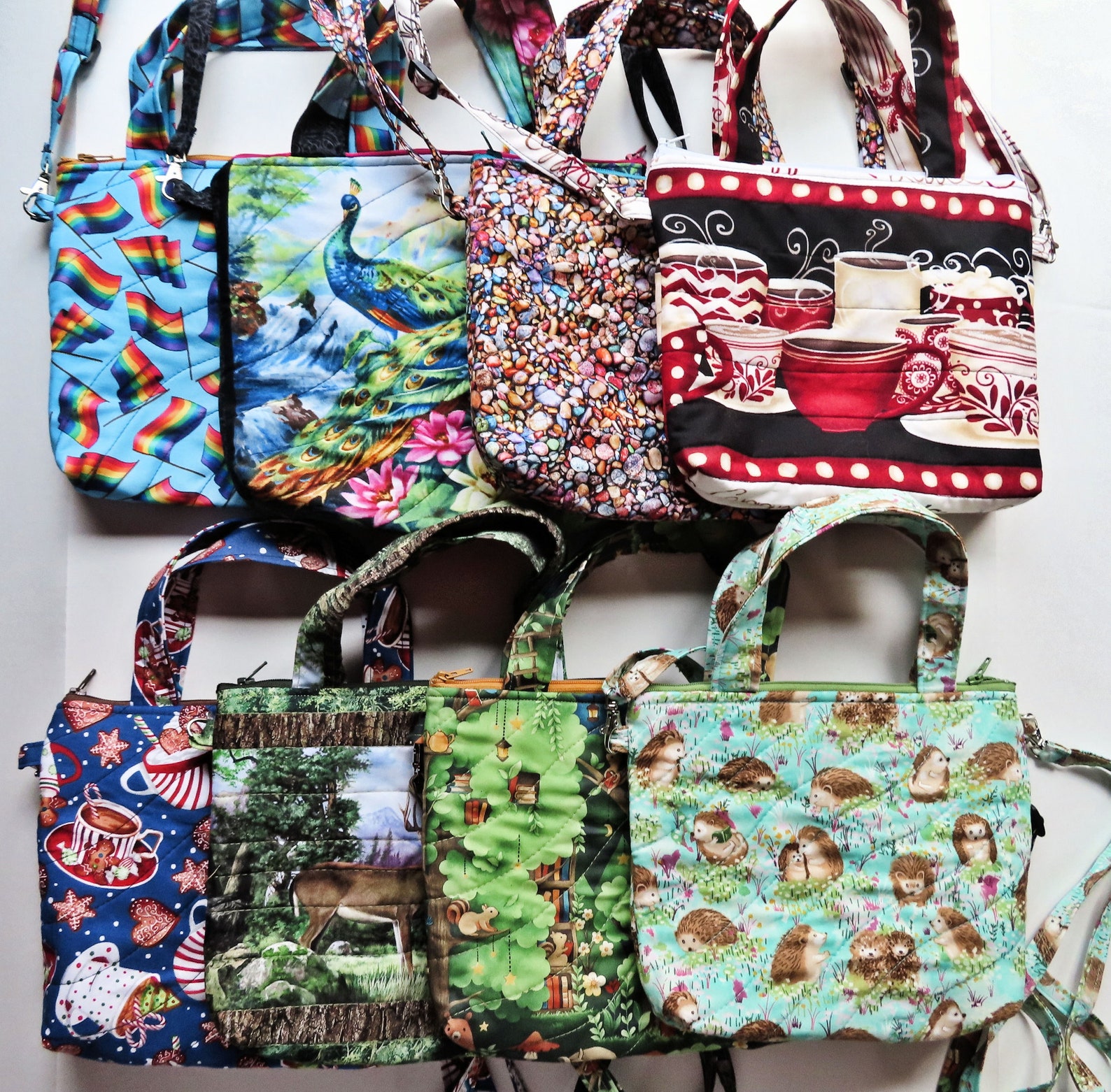 Quilted Small Purse With Adjustable Shoulder Strap Cross Body - Etsy