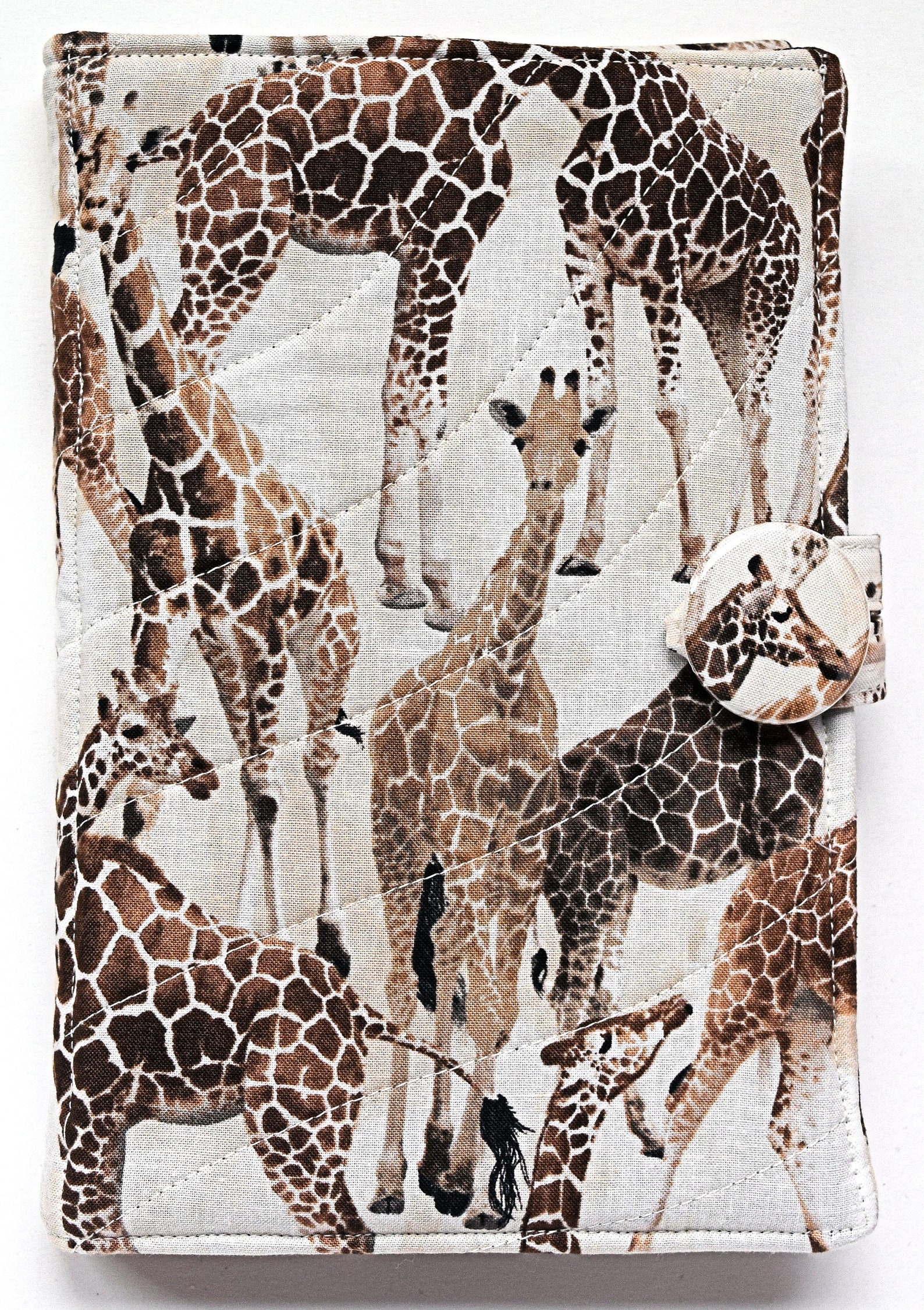 Quilted Fabric Portfolio with 8 Colorful Pens and 5x | Etsy