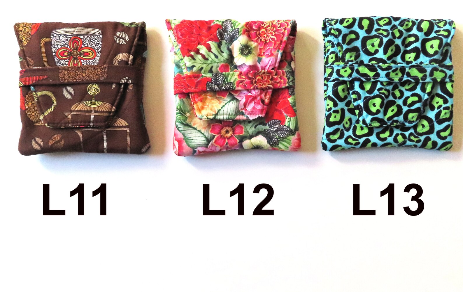 Large Teabag Shaped Tea Bag Wallet Quilted Handcrafted - Etsy