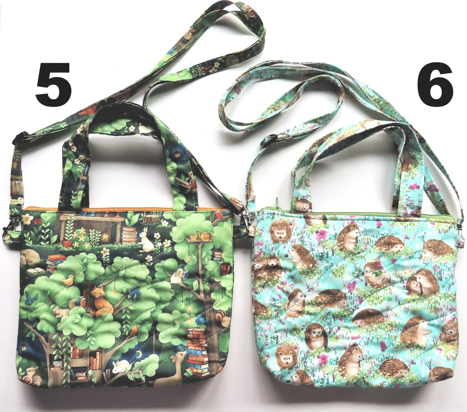 Quilted Small Purse With Adjustable Shoulder Strap Cross Body - Etsy