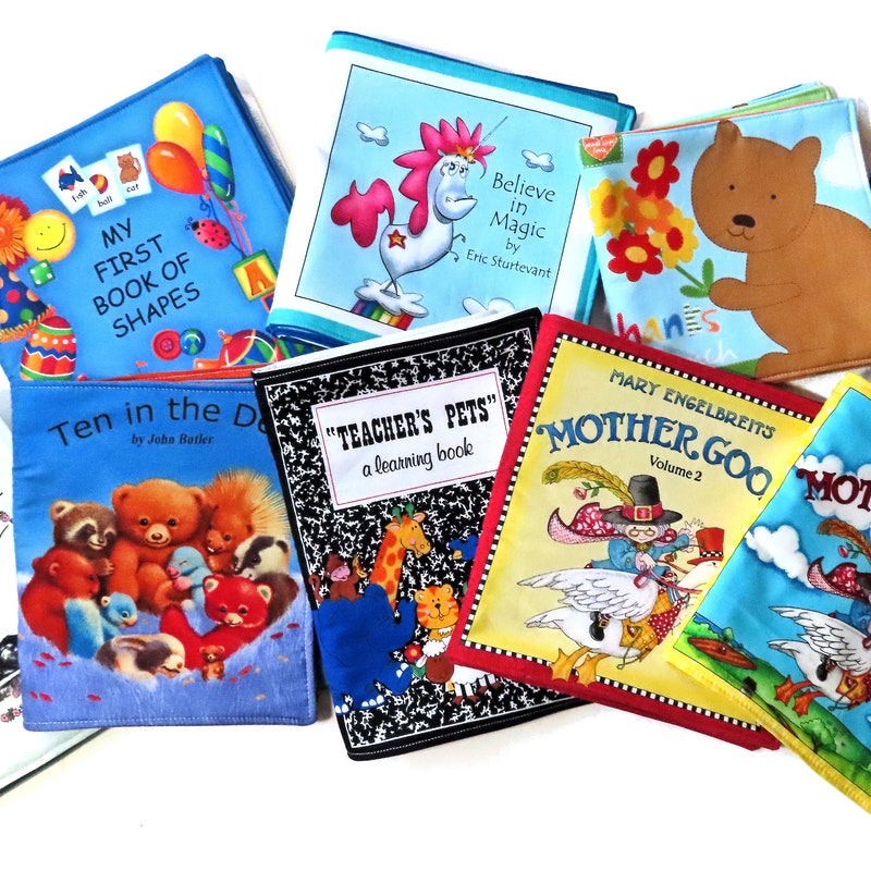 Cloth Baby Book - Etsy