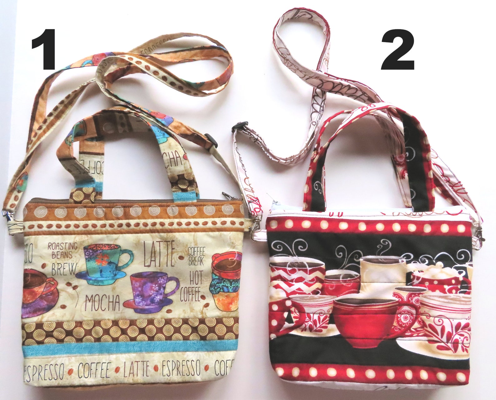 Quilted Small Purse With Adjustable Shoulder Strap Cross Body - Etsy