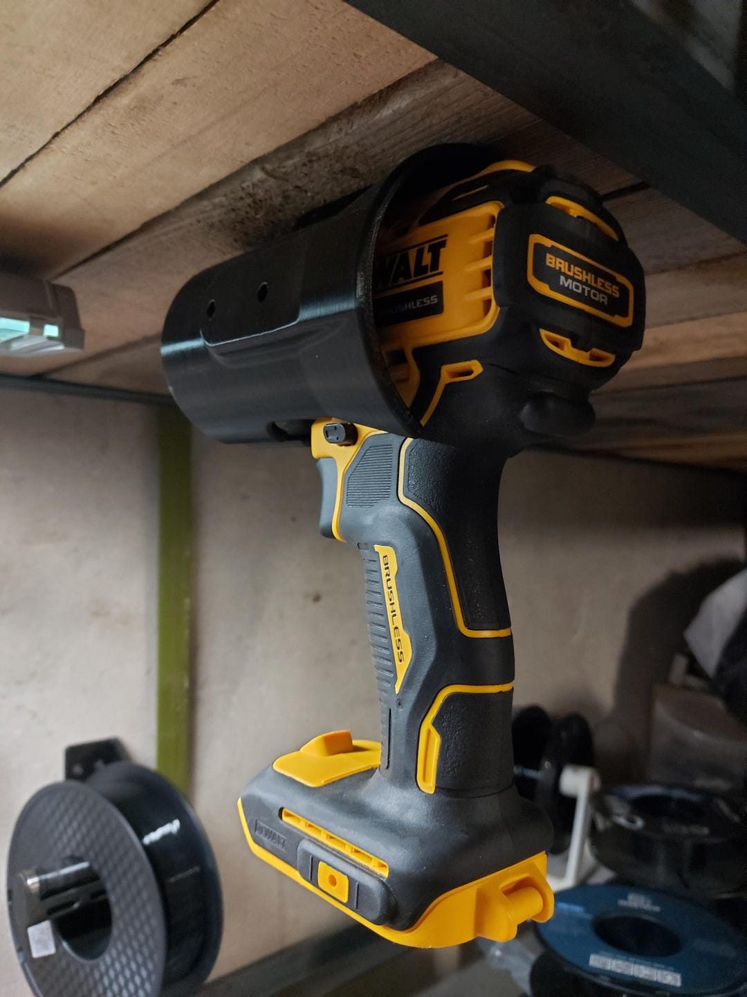 Universal Cordless Drill Holder | Power Tool Wall Mount | 3D Printed ...