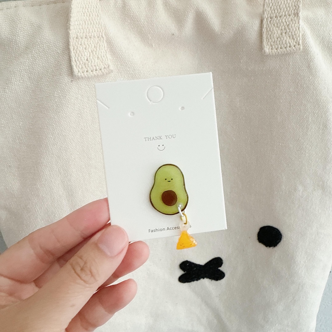 Avocado Pin//cute Handmade Pin//pin for Bags Hats//bag Accessory ...