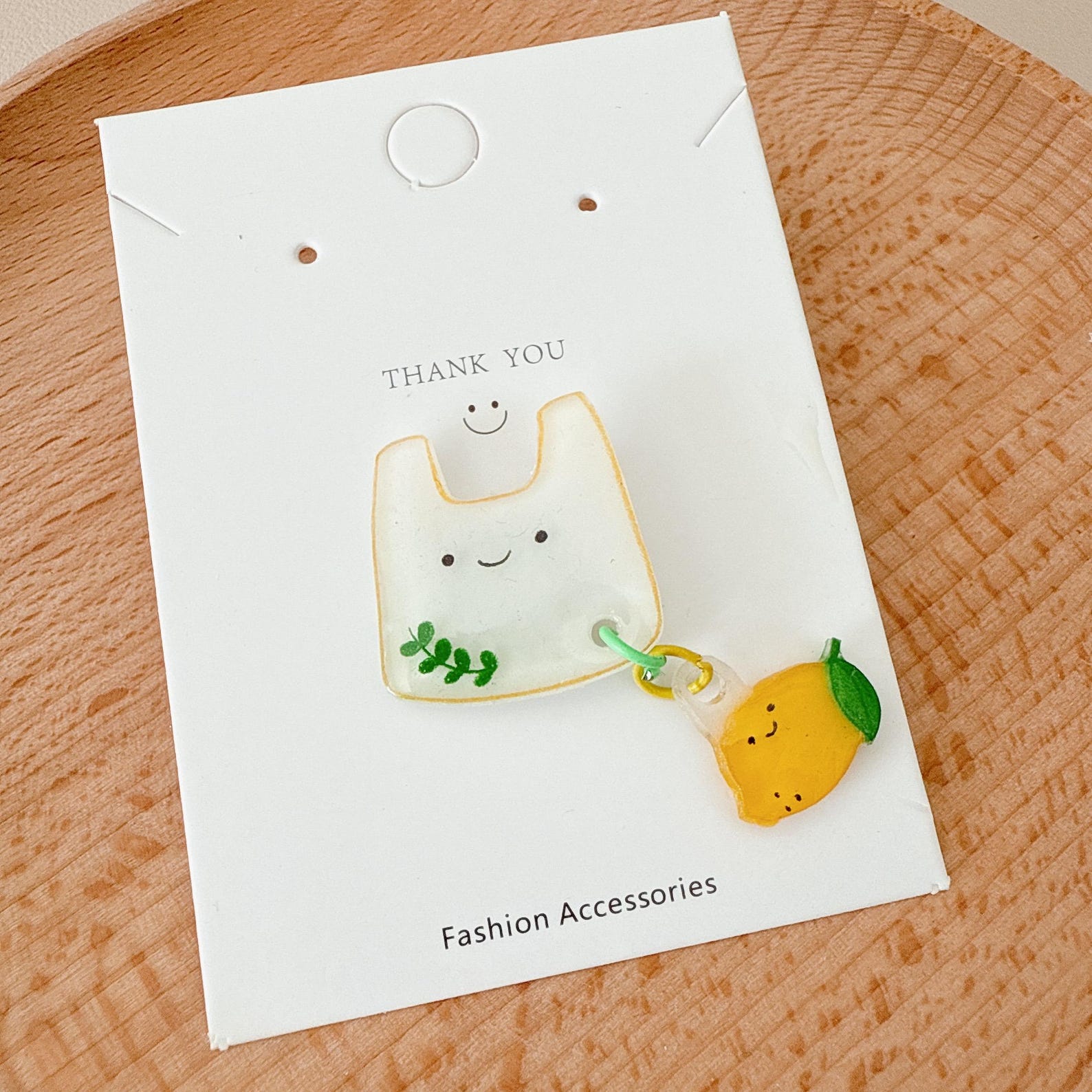 Bag Pin//lemon Pin//cute Handmade Pin//pin for Bags and Hats//accessory ...