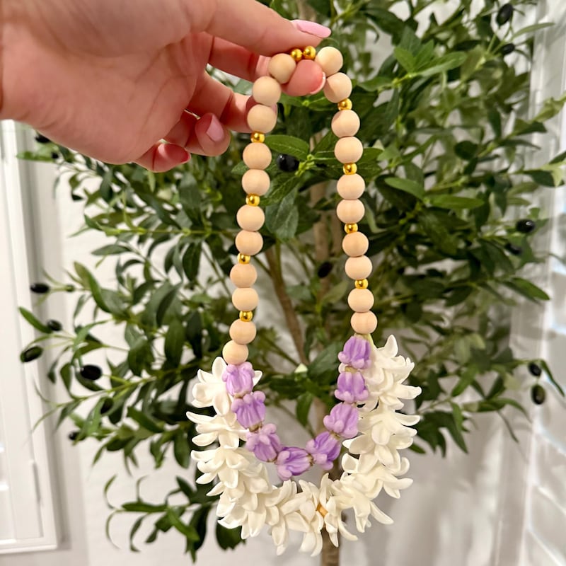 Hawaiian Lei Mirror Decor - Etsy