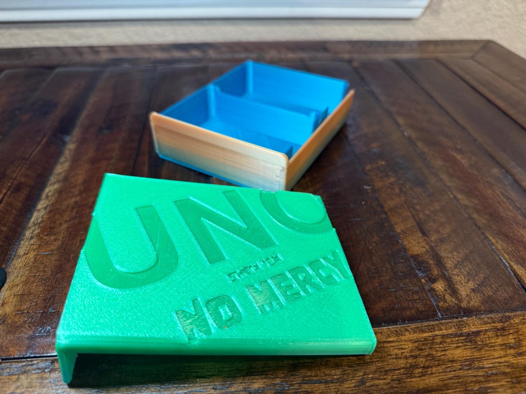3d Printed UNO Box - Perfect for Birthdays, Holidays, or Any Occasion ...