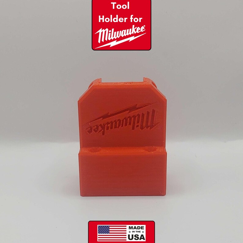 Milwaukee M18 Tool Holder/mount Front Facing - Etsy