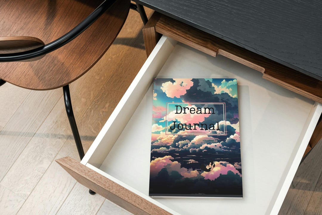 7x10 Hardcover 30-day Dream Journal Notebook - Daily Prompts & Premium ...