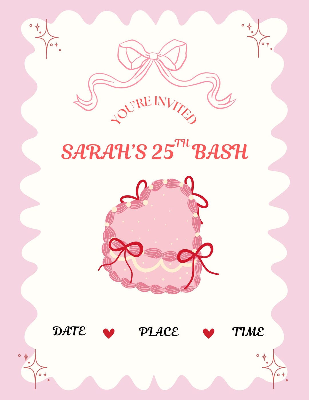 Birthday Invitation Template! - Etsy
