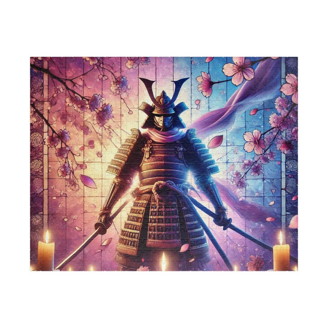 Samurai Last Stand: Stained Glass of War and Sakura Puzzle 110, 252 ...