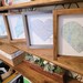 Custom Map Heart Sign, Large Wood Map Sign, Heart Map Print, Wood Map ...