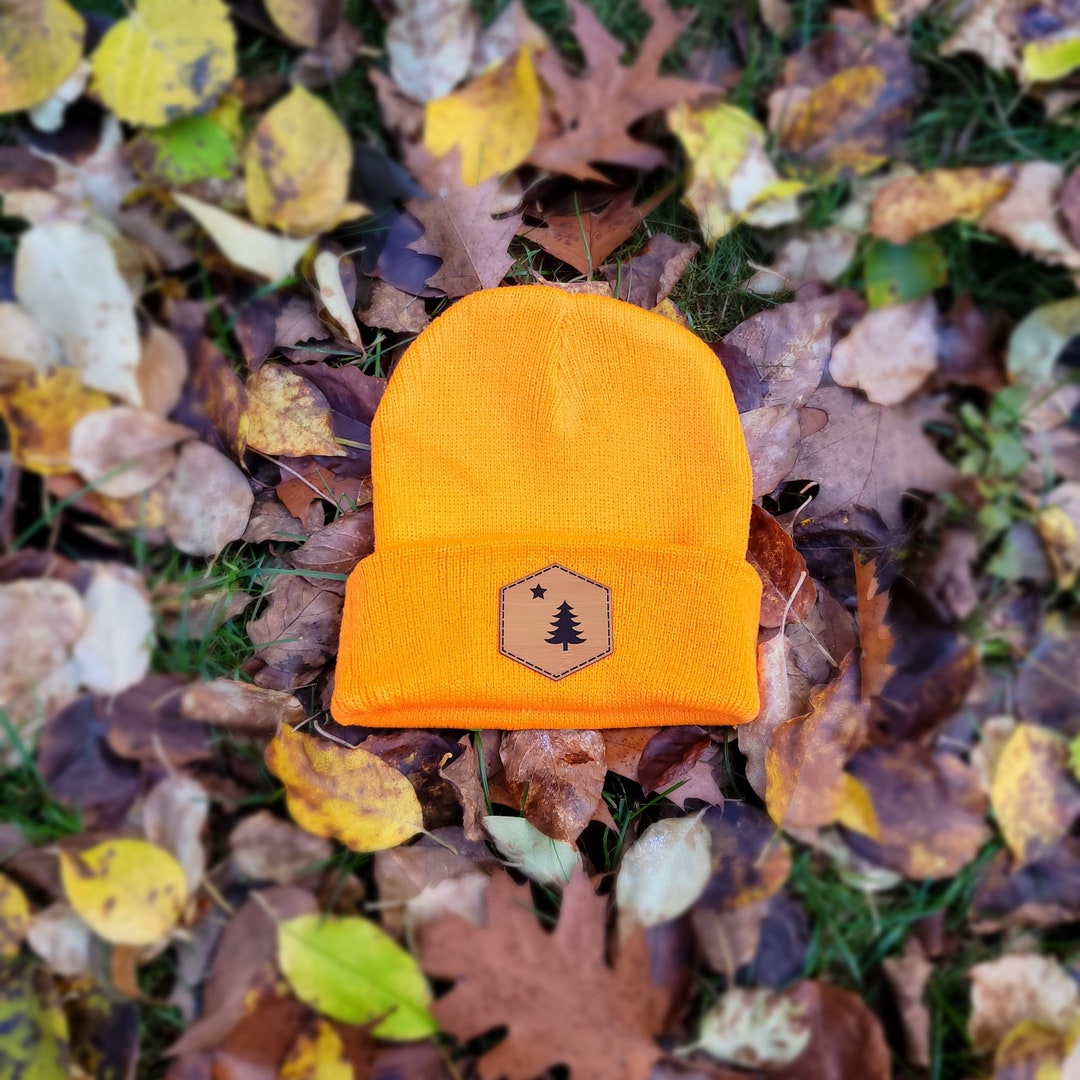 Maine Hat, Orange Maine Hat, Original Maine Flag Winter Beanie, 1901 ...