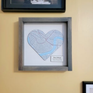 Custom Map Heart Sign, Large Wood Map Sign, Heart Map Print, Wood Map ...