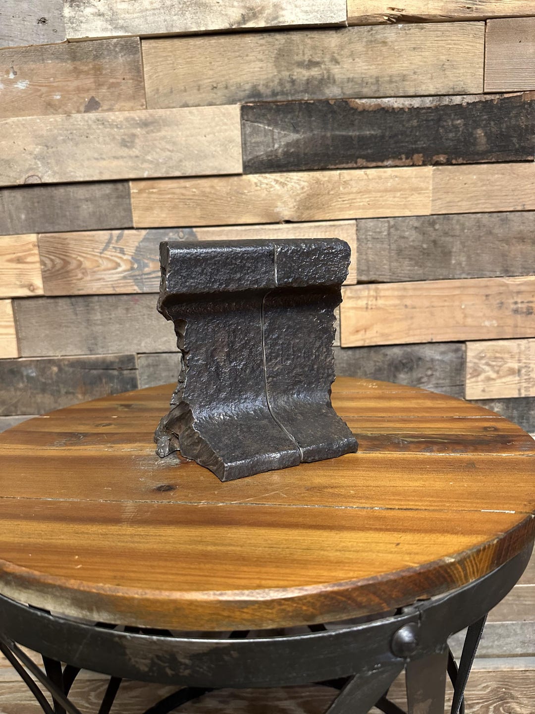 Rough Cut Railroad Track Bookends - Etsy