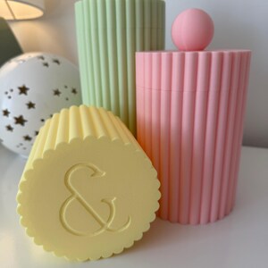 Customizable Fluted Storage Containers – 3D Printed With ...