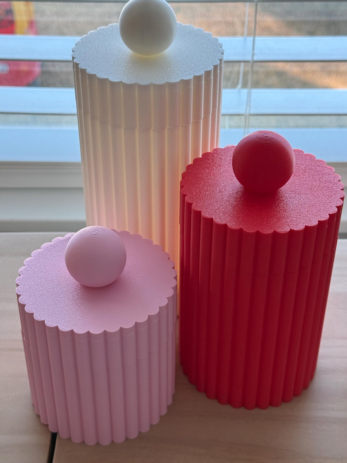 Customizable Fluted Storage Containers – 3D Printed With ...