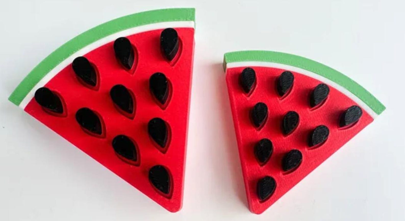 3D Printed Watermelon Fidget Toy: Snap-twist Sensory Desk Toy - Etsy